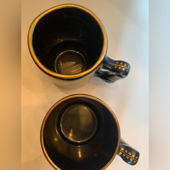 spyropoulos | Kitchen | Vintage Greek 24k Spyropoulos Mugs Black And ...